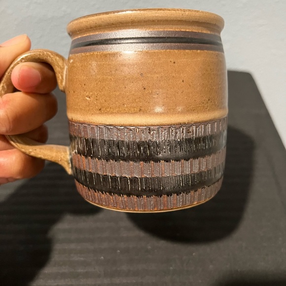 Dining | Vintage Textured Ceramic Mug | Poshmark